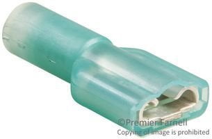 MOLEX 19005-0005 TERMINAL, FEMALE DISCONNECT, 0.25IN BLUE (10 pieces ...