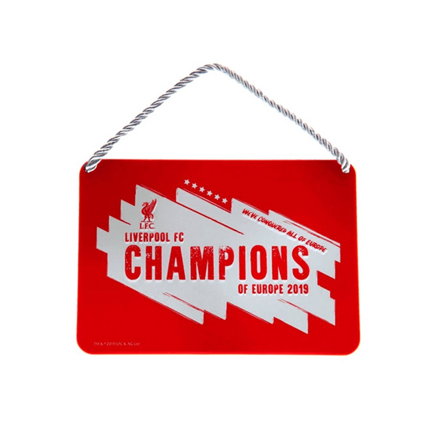 Click here for Liverpool Fc Champions Of Europe 2019 Metal Sign O... prices