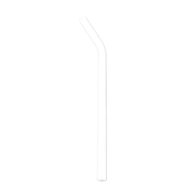 Juice Drink Glass Straw, Resuable 8mm*18cm Elbow Straw Wedding Party ...