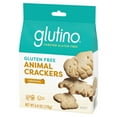 Glutino Animal Crackers 6 oz Crispy Sweet Buttered Snack for Kids and ...
