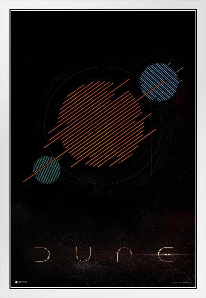 Dune Movie Poster Duniverse Planets Arrakis Caladan Giedi Prime ...