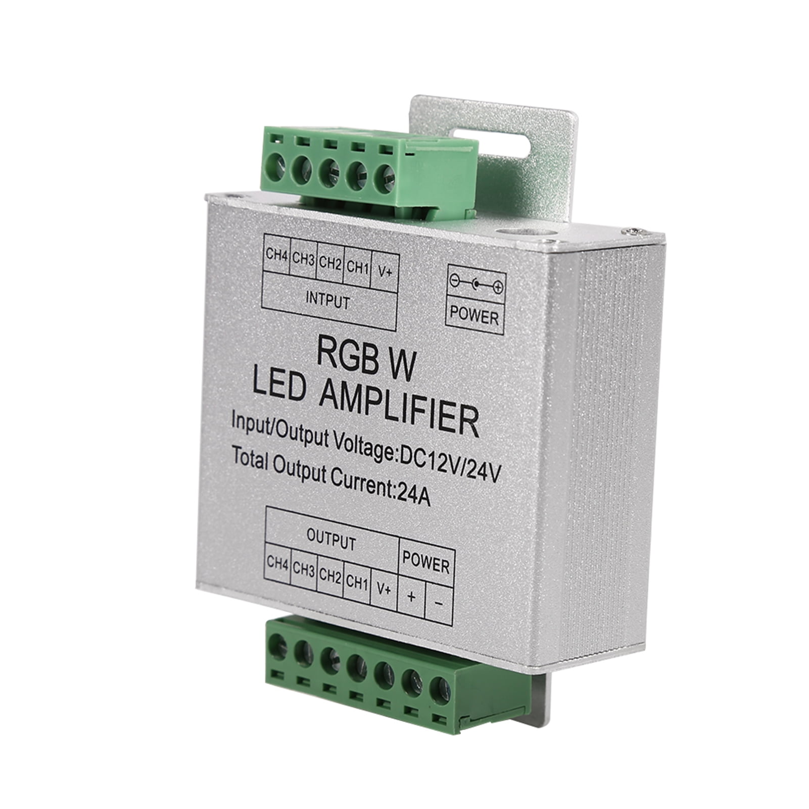 Amplificador RGBW, DC12-24V 24A Amplificadores de señal LED RGBW ...