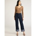 Scoop Women's Benton Cuffed Ankle Jeans, 25 Scoop Women's Benton Cuffed Ankle Jeans, 25