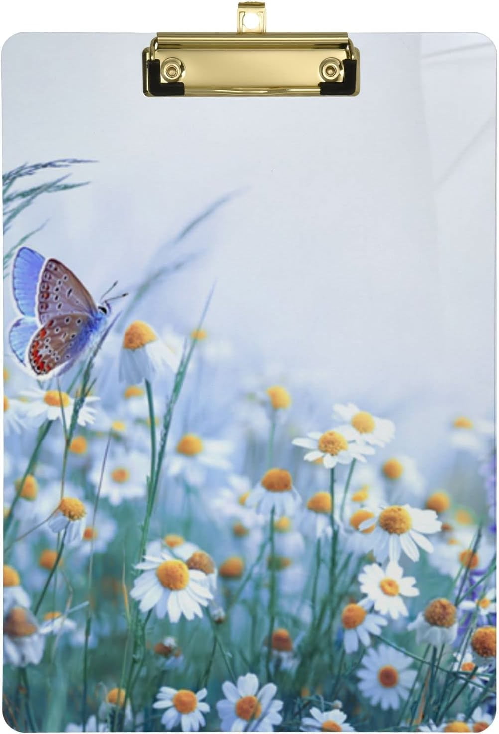 FMSHPON Daisy Flowers Clipboard Hardboard Wood Nursing Clip Board and ...