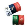 28Pcs Christmas Ribbon for Gift Wrapping, Winter Holiday Ribbons ...