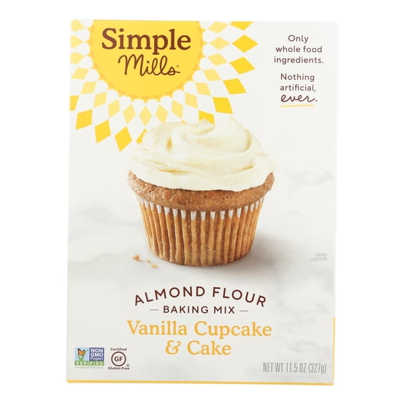 Simple Mills Vanilla Cake Mix 11.5 oz (Pack Of 6) - Walmart.com
