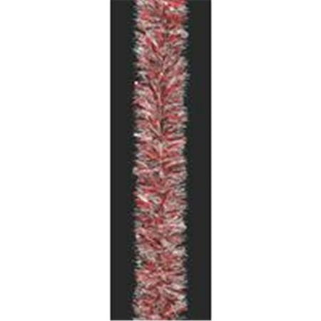 Holiday Trims Garland Holiday Red 4In X 10Ft 3583452 Pack Of 12 ...