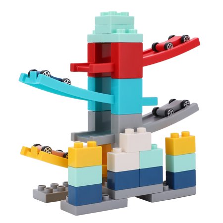 Racing Track Blocks Glider Car, Educational Glider Car Building Block ...