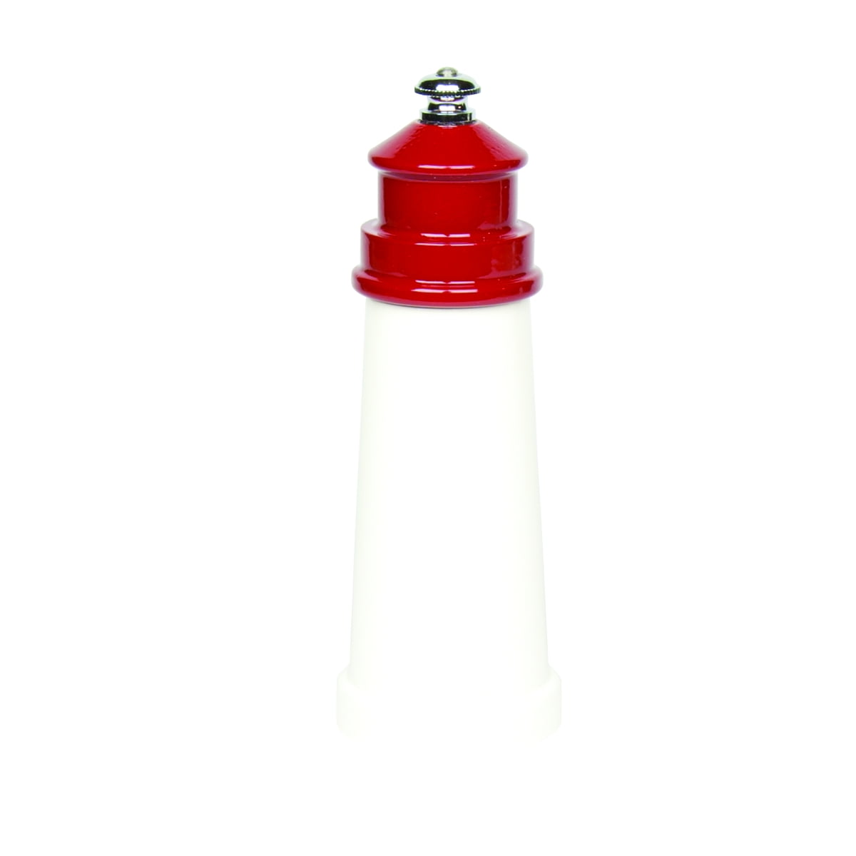 Fletcher's Mill Lighthouse White and Red 6 Inch Pepper Mill - Walmart.com