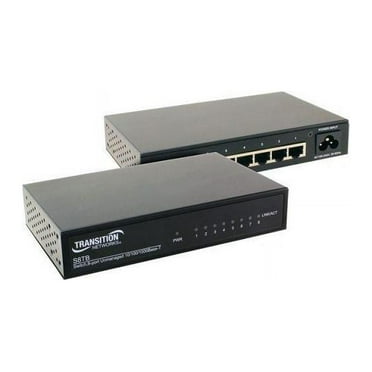 Industrial Hardened Ethernet 5 Port Switch DIN Rail Mountable - Walmart.com