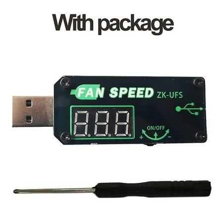 Usb Fan Stepless Speed Controller Dc 4-12v To 2.5-8v 5w And Speed ...