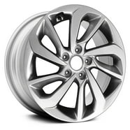 19 X 7.5 Reconditioned OEM Aluminum Alloy Wheel, Machined and Dark ...