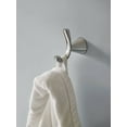 Moen Glyde Brushed Nickel Double Robe Hook - Walmart.com