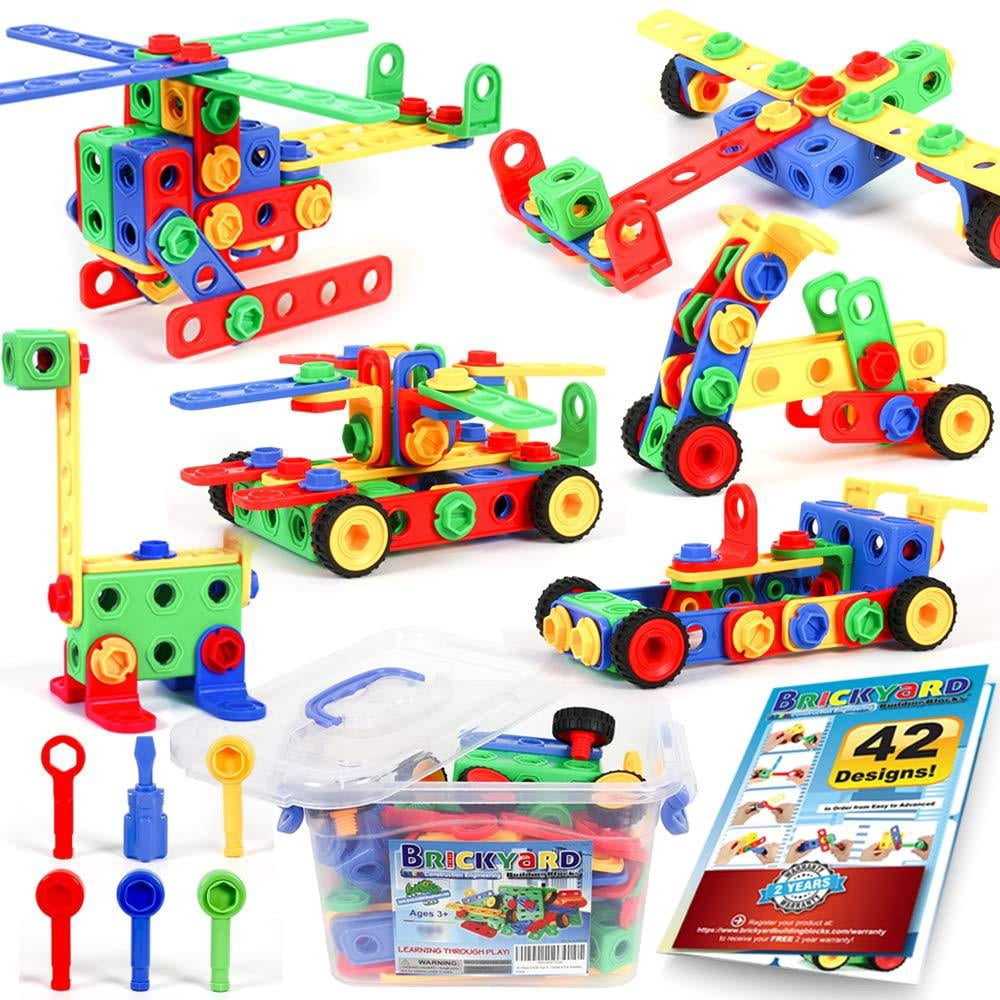 163 Piece STEM Toys Kit Educational Construction Engineering Building 163 Piece STEM Toys Kit Educational Construction Engineering Building