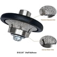 3/8 inch B10 Demi bullnose Half Bullnose Profile Wheel Hand Profiler ...