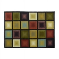 Optic Squares 3 Piece Indoor Area Rug Set for Living Room - Walmart.com