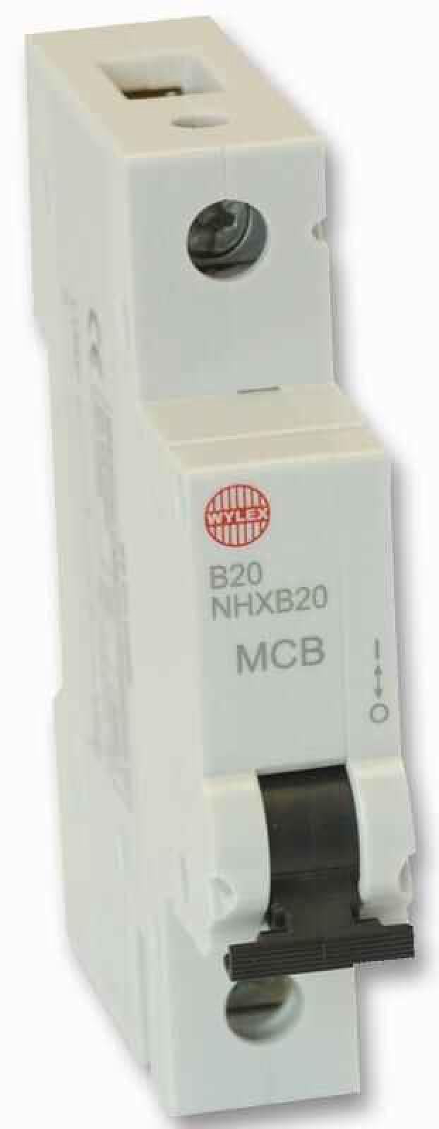 WYLEX - 20A Single Pole Type B MCB, 6kA - Walmart.com