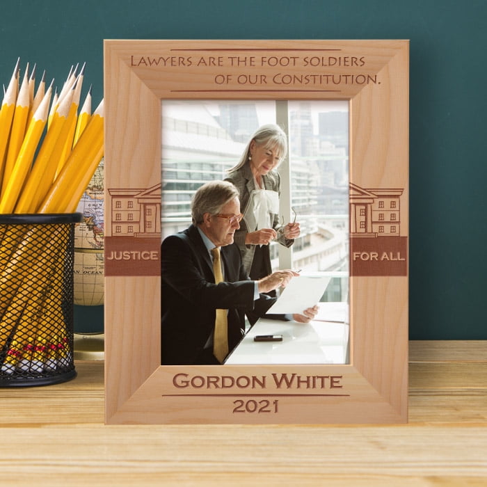 Lawyers Are The Foot Soldiers Of Our Constitution Personalized Wooden ...