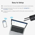 WiFi 6 AX3000 WiFi Router, Gigabit Mesh Router with MU-MIMO/Beamforming ...