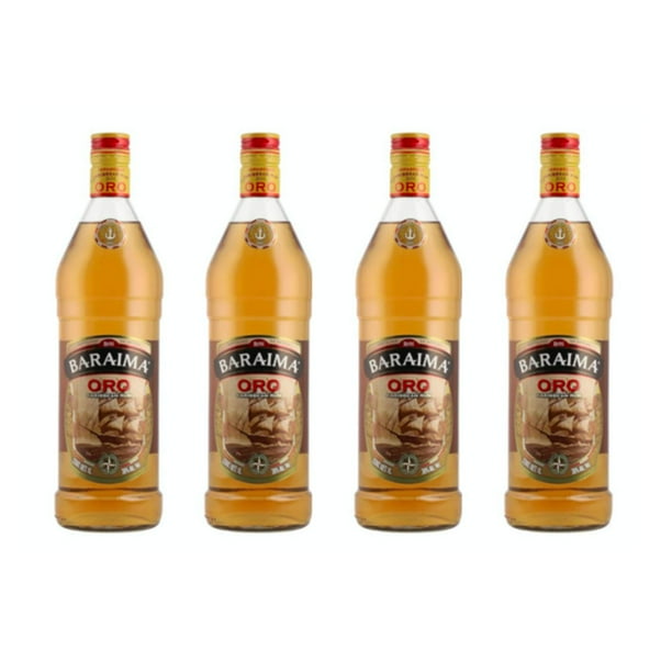 Pack de 4 Ron Baraima Oro 1L Baraima Oro | Bodega Aurrera en línea