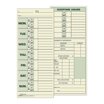 Yescom 1000 Count Monthly Time Clock Cards Timecard for Employee ...