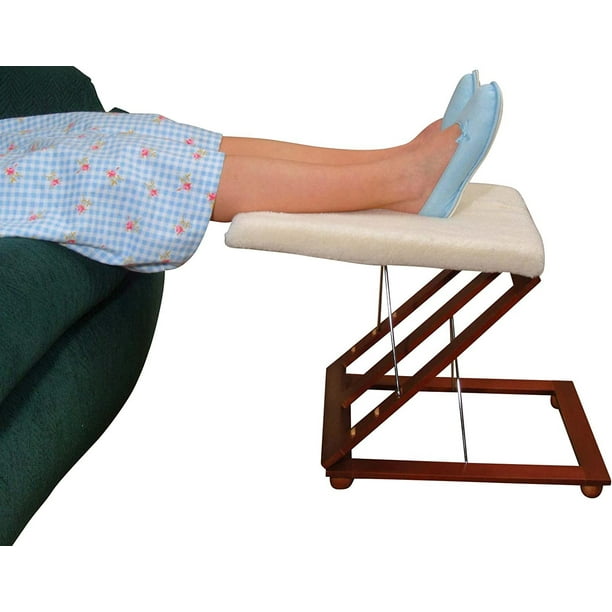 Miles Kimball Comfortable Footstool with 3 Height Settings - Walmart.com