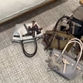 Aellinatey Color Block Design Shoulder Bag Retro Style Crossbody Bag ...