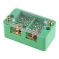 2-IN 4/6/8/12-OUT Junction Box Splitter Terminal Block Plastic Wire Connector for Small Home ...