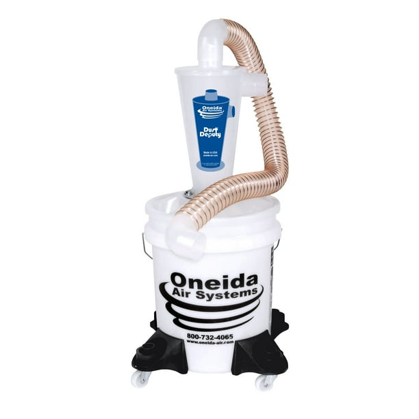 Oneida Air Systems Dust Deputy Deluxe Cyclone Separator Kit for Shop ...