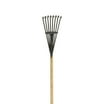 Yard Butler Terra Rake All Steel 18â Floating Tine Leaf and Debris ...