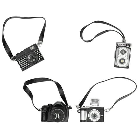 Mini SLR Camera Ornament, Digital With Flash And Sound Miniature ...