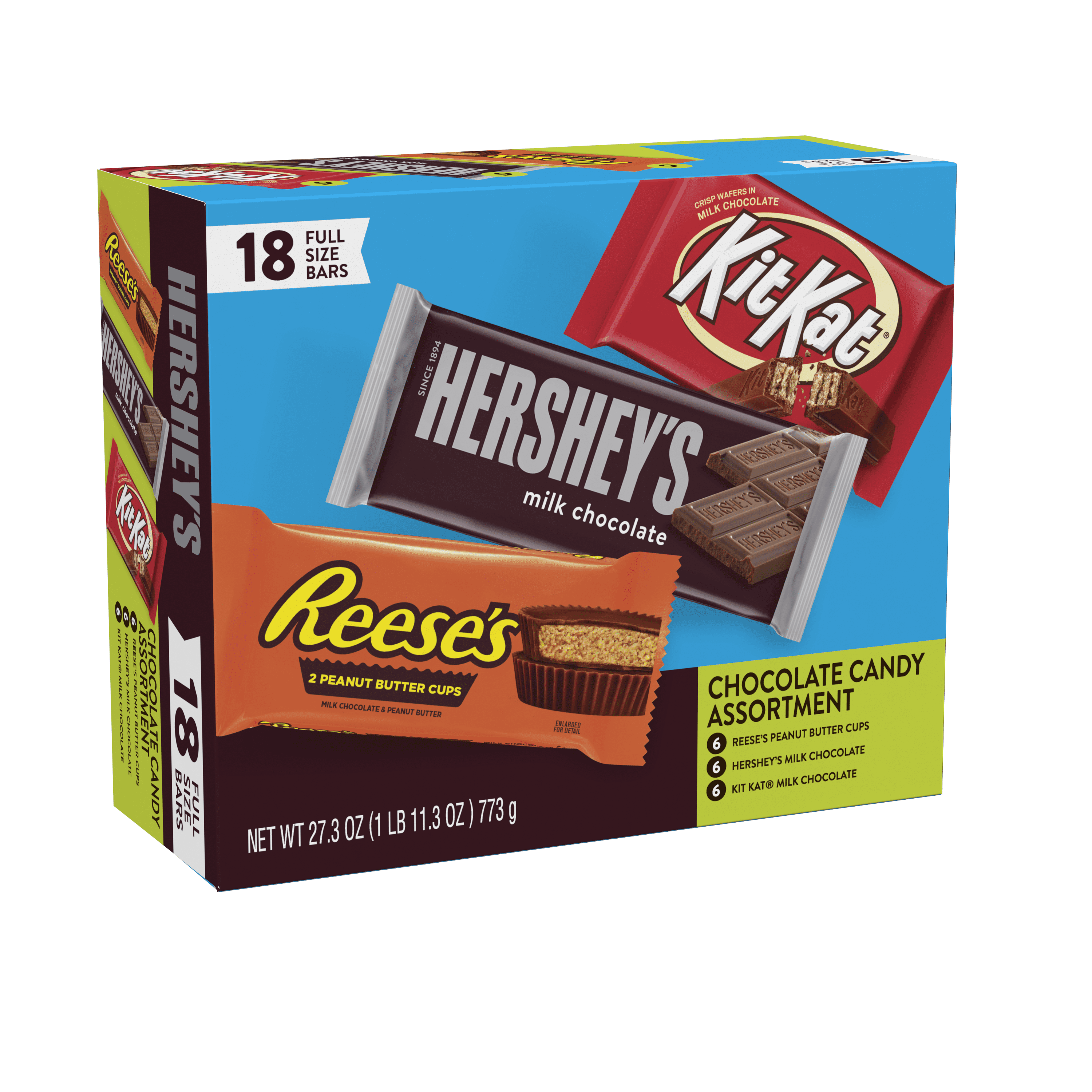 Hershey's, Kit Kat® and Reese's Assorted Milk Chocolate Candy Variety ...
