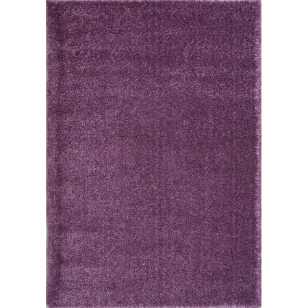Ladole Rugs Soft Plush Smooth Solid Plain Color Modern Durable Area Rug ...