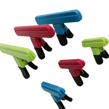 Bovn Chip Clips for Potato Bags, Utility PVC-Coated Steel Clip for Food ...