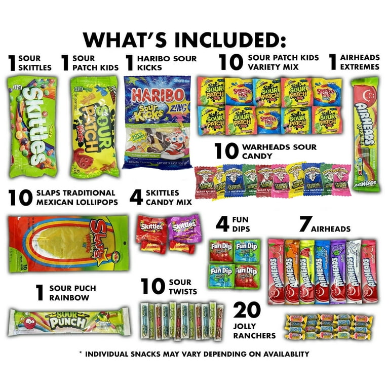 Types Of Sour Candy