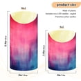 2PCS Medium Flameless Candles Lamp Flameless Candles Slanted Candle ...