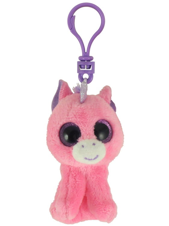 TY Beanie Boos - MAGIC the Pink Unicorn (Glitter Eyes) (Plastic Key ...