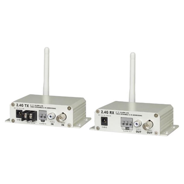 2.4 GHz Video & Audio Transmitter & Receiver with Alarm Kit - Walmart ...