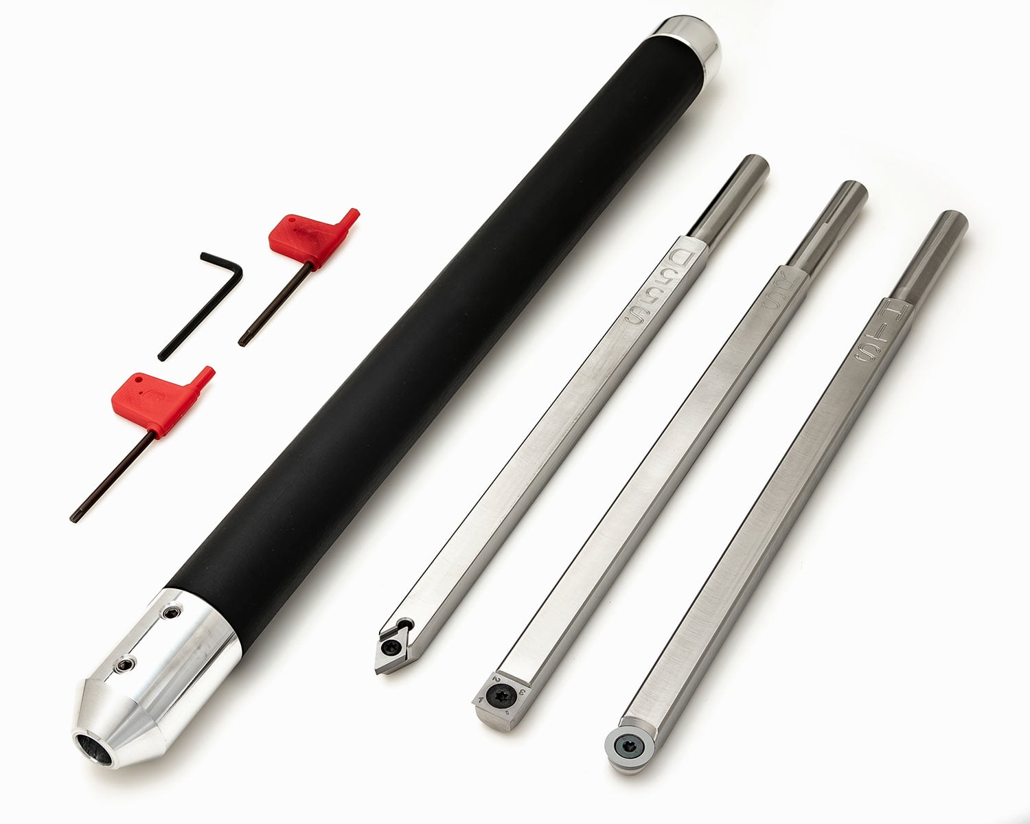 Beginners Set of 3 Carbide Turning Tools: Hollower, Rougher, Detailer ...