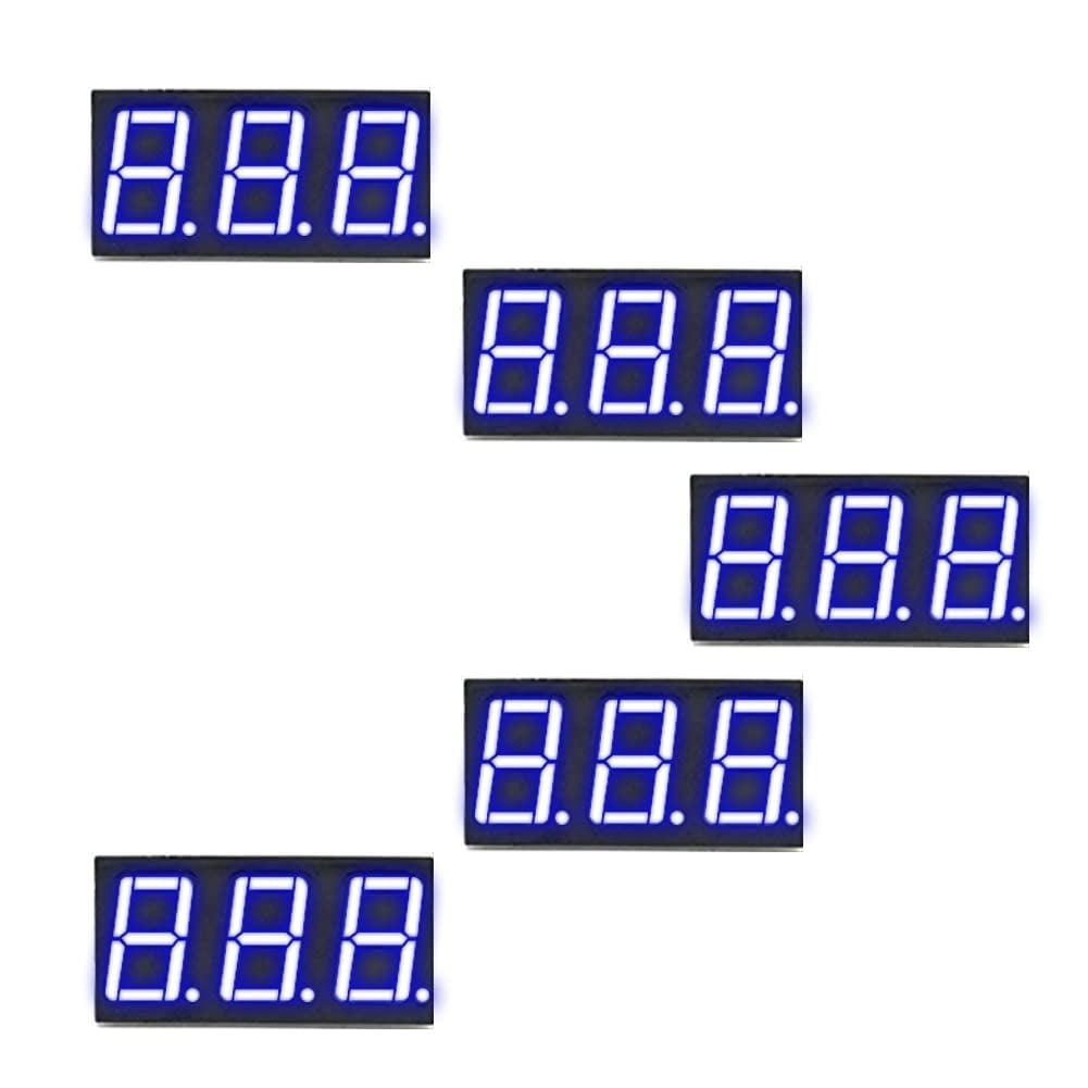 Treedix 0.56" 3-Digit 7-Segment Display Common Cathode 3-Digit LED ...