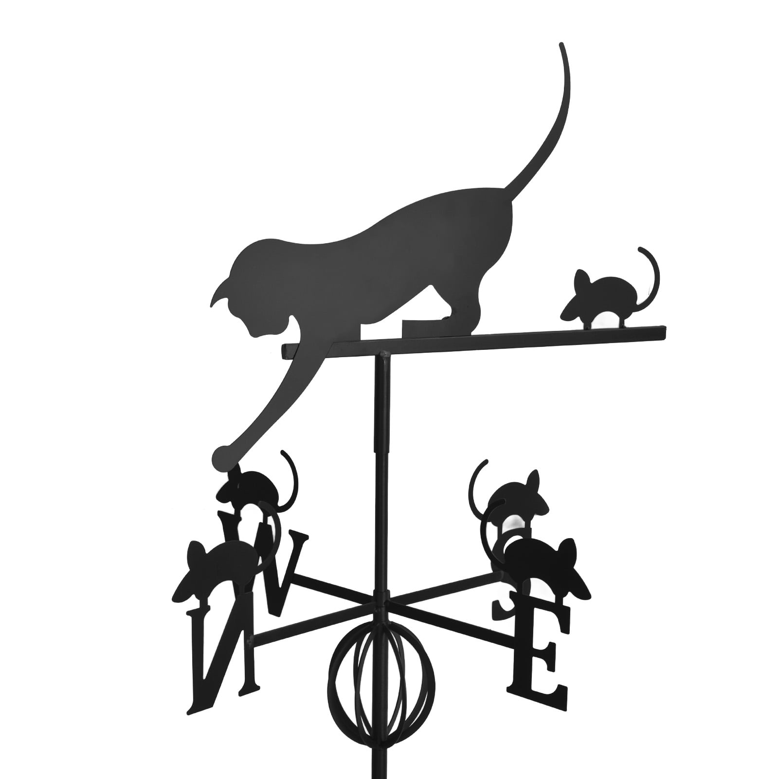 Click here for Ccdes Weather Vane cat Mouse Weather Vane Wind Dir... prices