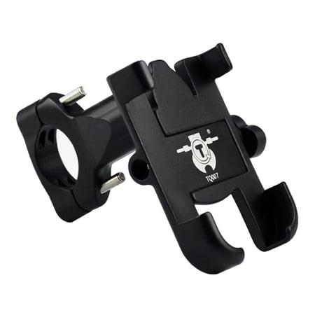 Bike Ph Mount Clamp 360Rotation Ph Holder for Handlebar Black | Walmart ...