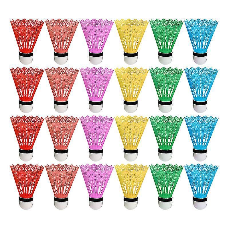 36pcs Kids Badminton Plastic Shuttlecocks Exercise Badminton (assorted ...