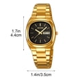 Werulen Stainless Steel Couple Quartz Watch Set,Multi Function His Hers ...