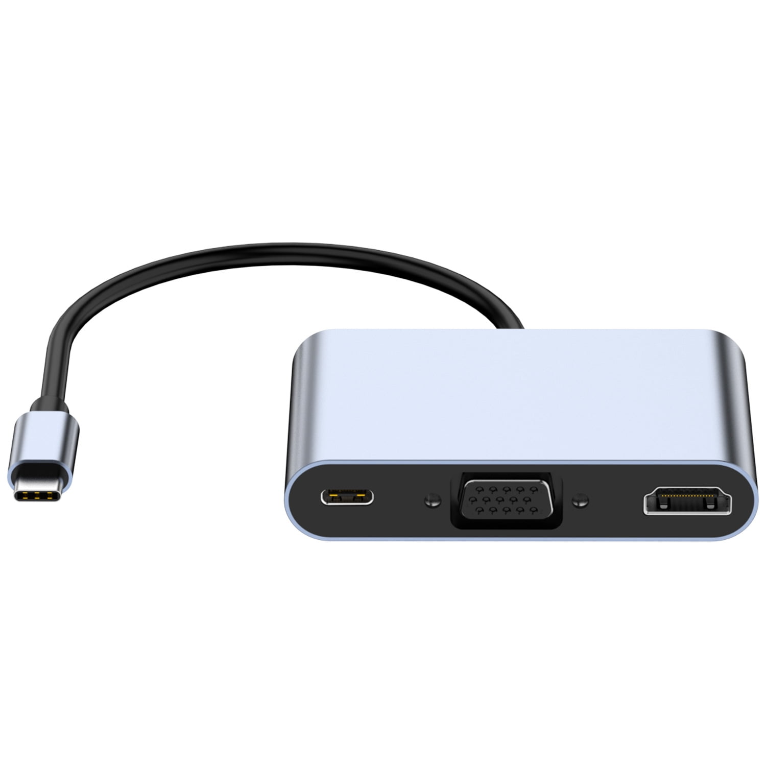 New Five-in-One Type-C Expansion Dock Notebook HDMI VGA Audio Converter ...