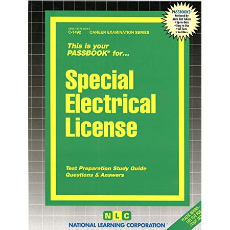 Special Electrical License (Career Examination Series) | Walmart Canada