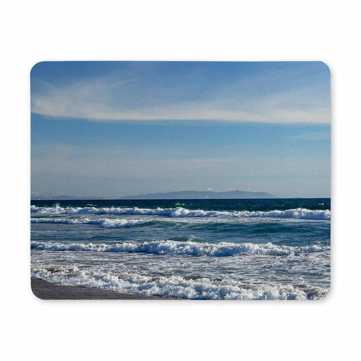 Sandy BeachMouse Pad，Gaming Mouse Pad Non-Slip Keyboard Pads Waterproof ...