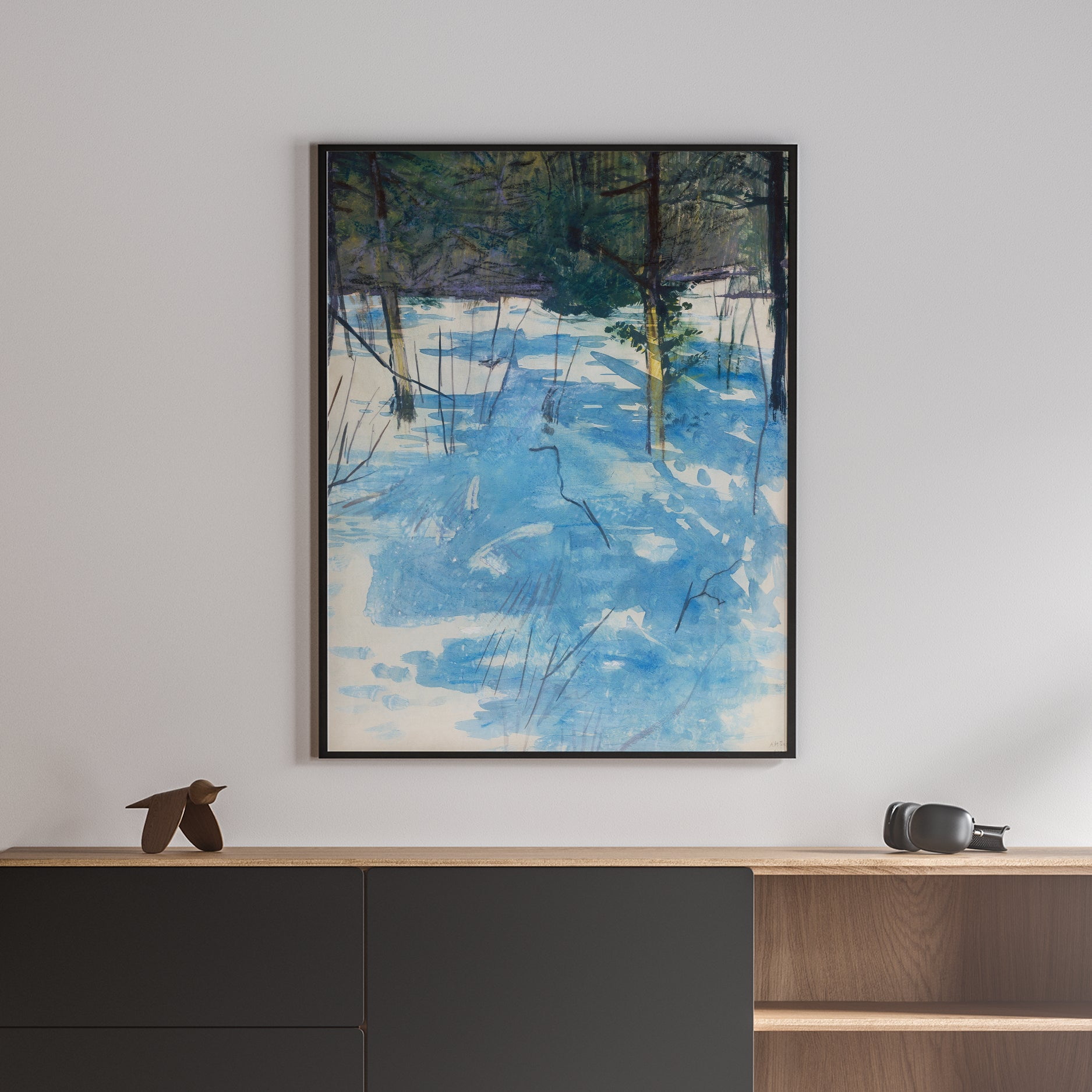 Winter, Monadnock - ca.1900 | Abbott Handerson Thayer | Premium Fine ...