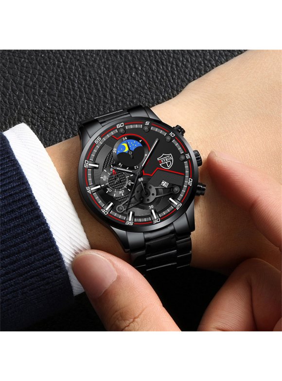 Wristwatch with Vibrating Alarm