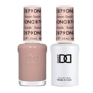 DND Gel Nail Polish & Nail Lacquer Set Soak Off Duo Set - #607 Hazelnut ...